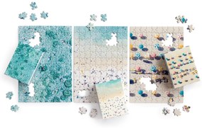 Galison Puzzle Letecké záběry pláží 3×120 dílků