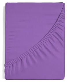Matějovský napínací prostěradlo jersey Světle fialové na matraci: 180 x 200 cm