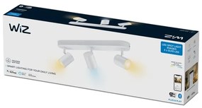 Philips WiZ Tunable white 8719514551794 IMAGEO bodové svítidlo 3xGU10 15W/1050lm 2700-6500K bílá stmívatelné Dárky pro teenagery
