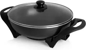 Tristar PZ-9130 černá / Elektrická pánev wok / 1500 W / až 240 °C / 33