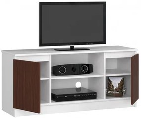 TV stolek RTV K120 bílá/wenge