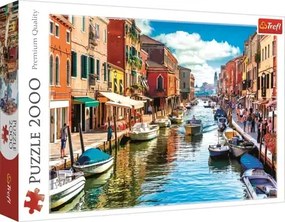 TREFL Puzzle Ostrov Murano, Benátky / 2000 dílků / 96 x 68 cm / od 16