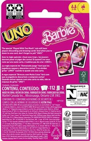MATTEL HRA Uno karty Filmová Barbie *SPOLEČENSKÉ HRY* 25hpy59