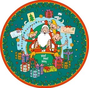RAVENSBURGER Kulaté puzzle Tajný svět Santa Clause / 500 dílků / průmě