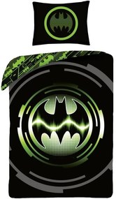 Bavlněné ložní povlečení Batman - motiv Kryptonite Energy - 100% bavlna - 70 x 90 cm + 140 x 200 cm