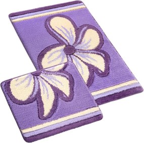 Bellatex MICRO sada - bez výkroje Fialová 60x100 cm, 60x50 cm (SADA)