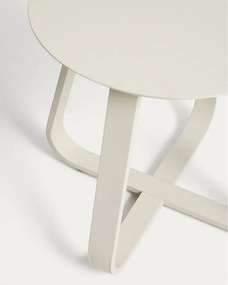 Kovový kulatý zahradní stolek ø 48 cm Tamaris – Kave Home