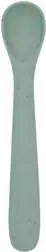 KikkaBoo Lžička Platinum Silicone Sage / od 6 měsíců