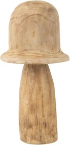 Přírodní dřevěná dekorace houba Mushroom L - Ø 32*60 cm