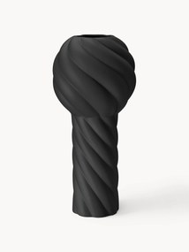 Ručně malovaná keramická váza Twist Pillar, V 34 cm
