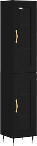 vidaXL Skříň highboard 34,5x34x180 cm kompozit [3199410] Barva: Betonová šedá