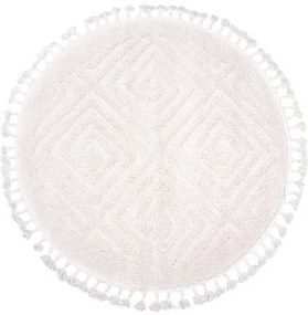 Koberec BERBER 7061 sloní kost kruh