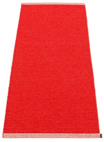 Vinylový koberec Pappelina MONO Coral red/Red Velikost pappelina: 70x200 cm