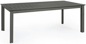 BIZZOTTO Rozkládací zahradní stůl KONNOR 200x110 cm antracit 0662274