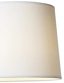 Designová nástěnná lampička ke čtení Indiana Wall Reader Barva stínítka: Cotonet bílý, Barva svítidla: Černá