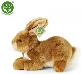 RAPPA Plyšový králík 23 cm / ECO-FRIENDLY / od 0 měsíců