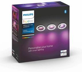 Philips Hue Centura spot kulatý 3ks, bílá