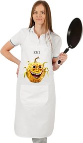 Kuchyňská zástěra Corny EMI, Bílá