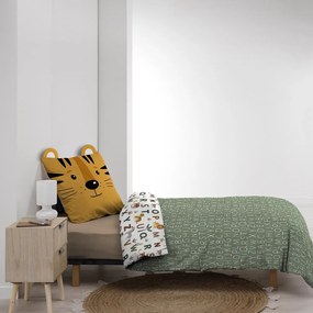 Bavlněné dětské povlečení na jednolůžko 140x200 cm Tigry – douceur d'intérieur