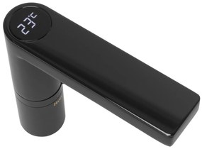 Rea Amar LCD, umyvadlová baterie, černá, REA-B2065