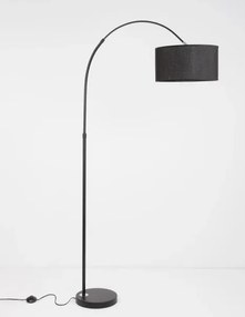 Retro stojací lampa Sama 90 černé