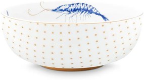 Pip Studio miska Royal Yerseke ø 15cm, bílo-modrá