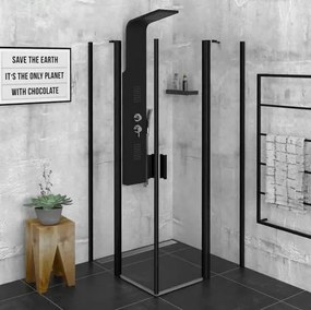 Polysan Zoom sprchový kout čtverec 90x90 cm ZL5415B