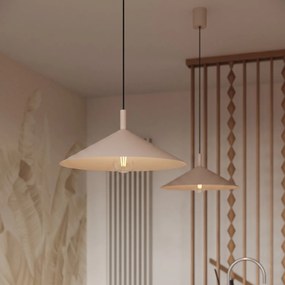 Sollux Lighting Závěsné svítidlo NOX 40 taupe
