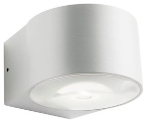 Redo group Redo Log, bílé venkovní nástěnné svítidlo COB LED 2x6W 3000K, se svícením nahoru/dolů, IP65