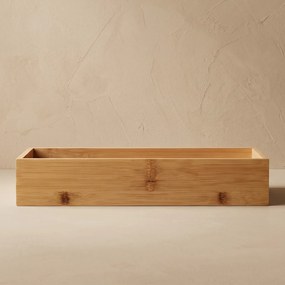 Bambusový organizér na stůl, 15 x 38 x 7 cm