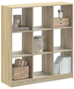 Knihovna dub sonoma 102 x 32 x 108 cm kompozitní dřevo 3307839
