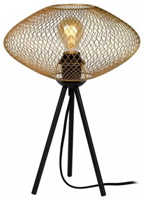 LUCIDE Stolní lampa MESH  průměr 30 cm - 1xE27 - Brass