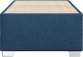 Rám postele bez matrací modrá 80x200 cm textil 3284435