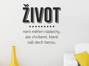 Samolepky na zeď - Život Barva: Červená světlá, Velikost: 60x63 cm