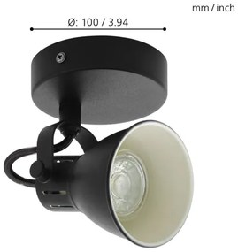 Eglo 98397 - LED Nástěnné bodové svítidlo SERAS 1xGU10/3,3W/230V