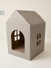 Sinsay - Škrabadlo domeček pro kočku - béžová
