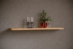 ADRK Furniture Závěsná polička ANDREA 120x26 ADRK-SH-ANDR-120-S