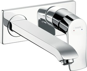 Hansgrohe Metris New, Umyvadlová páková baterie pod omítku, chromová, 31086000