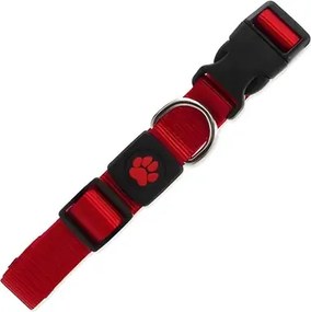 ACTIVE DOG Obojek pro psy Premium L červený / Nylonový / 2,5x45-68 cm