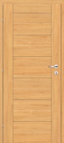 Classen Tosca Interiérové dveře rámové, 60 L, 646 × 1985 mm, fólie, levé, dub olejovaný, plné