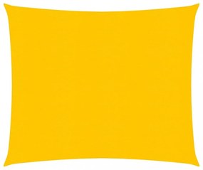 Stínící plachta obdélníková HDPE 2,5 x 3 m Dekorhome Oranžová