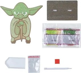 CRYSTAL ART Diamantové malování Star Wars: Yoda