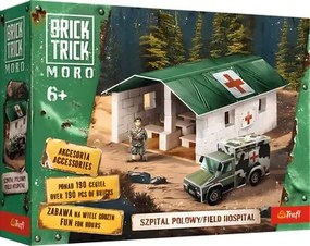 TREFL Stavebnice BRICK TRICK Moro: Polní nemocnice XL / věk 6+