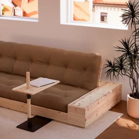 Černý dřevěný odkládací stolek Karup Design Adjust 55 x 30 cm