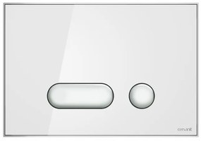 Cersanit Intera, splachovací tlačítko, bílé sklo, S97-022