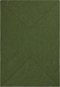 Kusový koberec Braided 105554 Green – na von aj na doma, 80x150, zelená, chodba / predsieň, Hanse Home