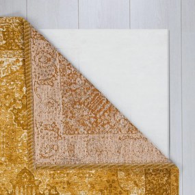 Flair Rugs, Kusový koberec Manhattan Antique Ochre, 200x290, žlutá, ložnice