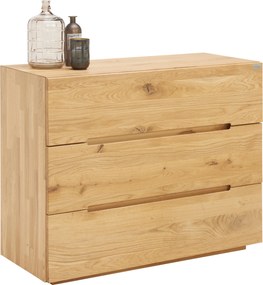 XXXLutz KOMODA, divoký dub, barvy dubu, 100/81/42 cm Valnatura - Široké komody - 002054000902