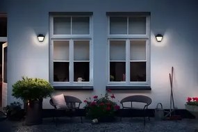 Philips Serres 42W černá / Venkovní nástěnné svítidlo / E27 / IP44 / s