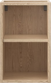 Mexen Box-A, otevřená skříňka s policí 30 cm, dub, 91AX2-0300-470-0-81